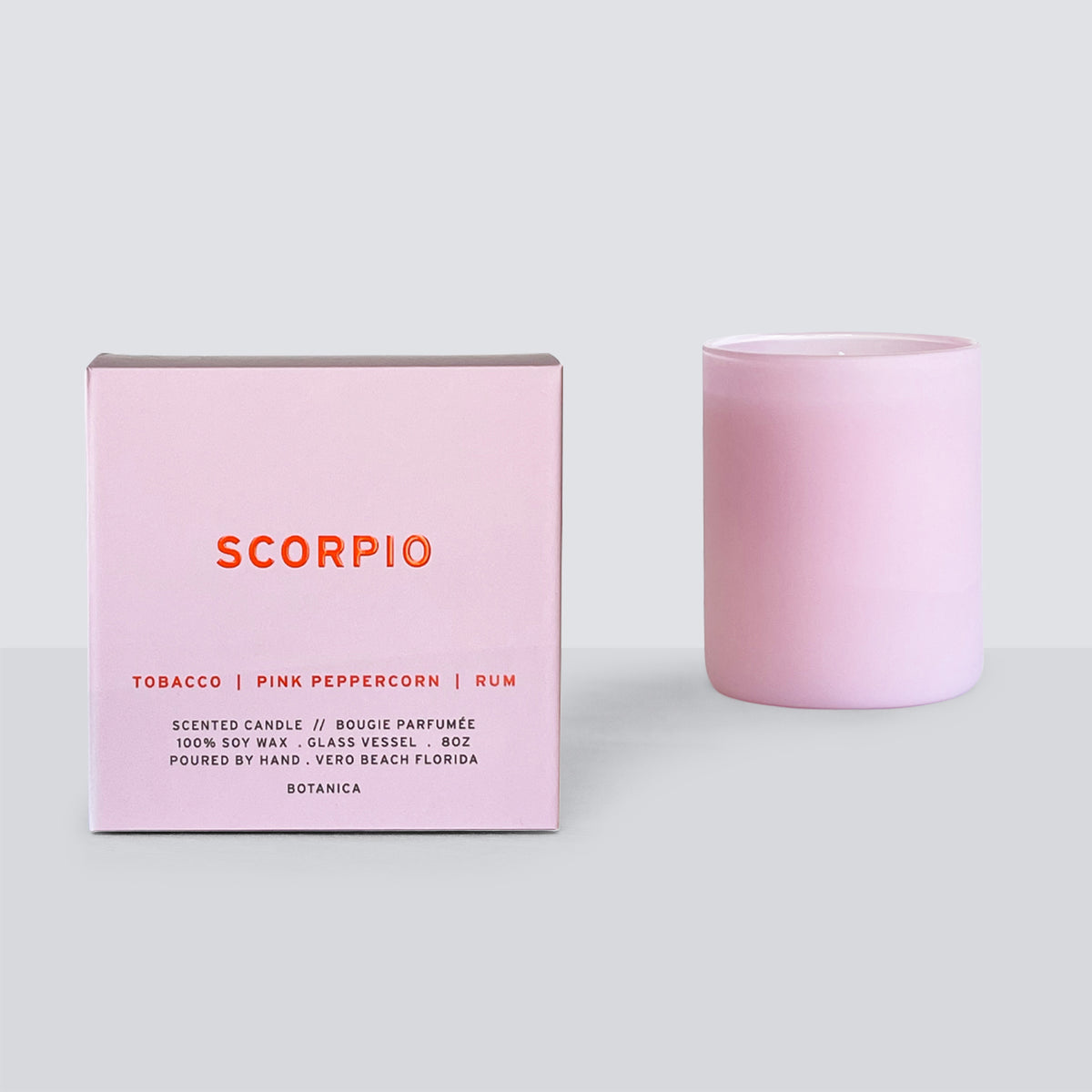 Scorpio Zodiac Candle 8 oz.